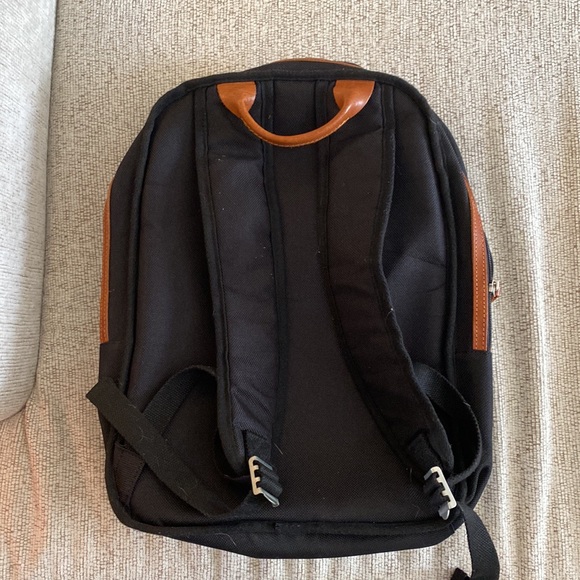 Bags | Hard Shell Laptop Backpack Black | Poshmark